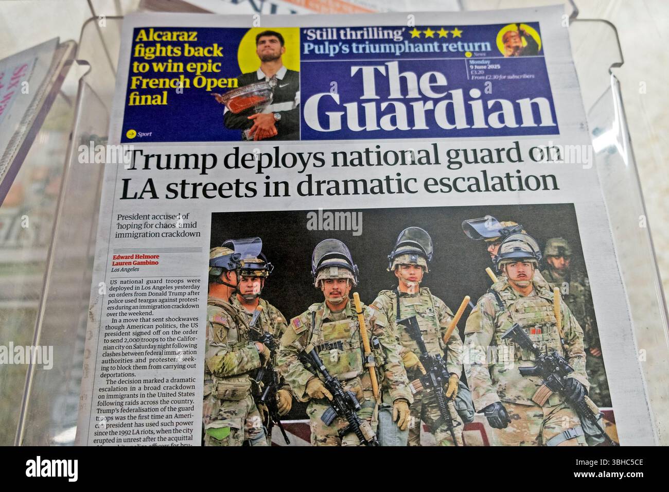 Donald 'Trump deploys national guard on LA streets in dramatic ...