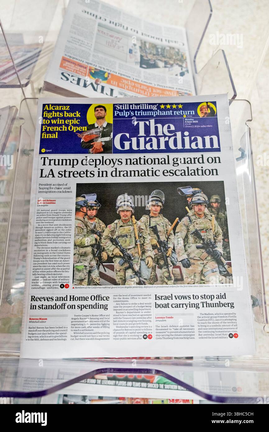 Donald 'Trump deploys national guard on LA streets in dramatic ...