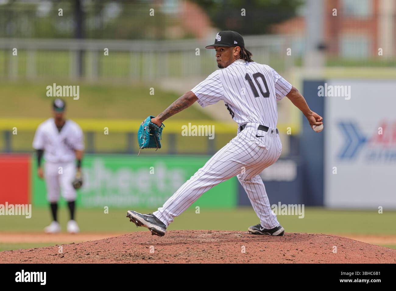 Kannapolis, NC: Kannapolis Cannon Ballers pitcher Gabriel Rodriguez (10 ...