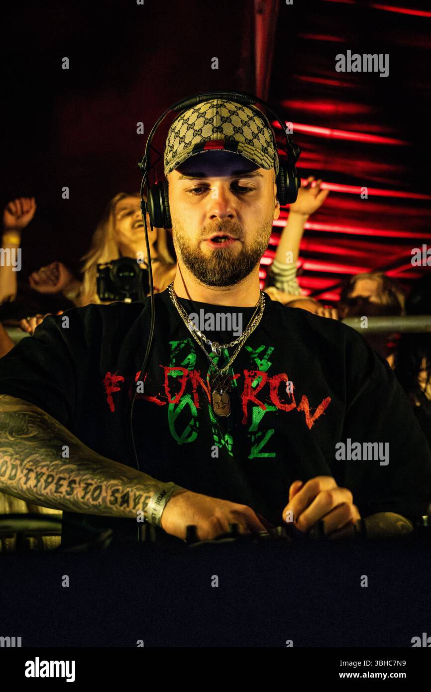 Denmark, Copenhagen. 07th, June 2025. The German techno DJ and music ...