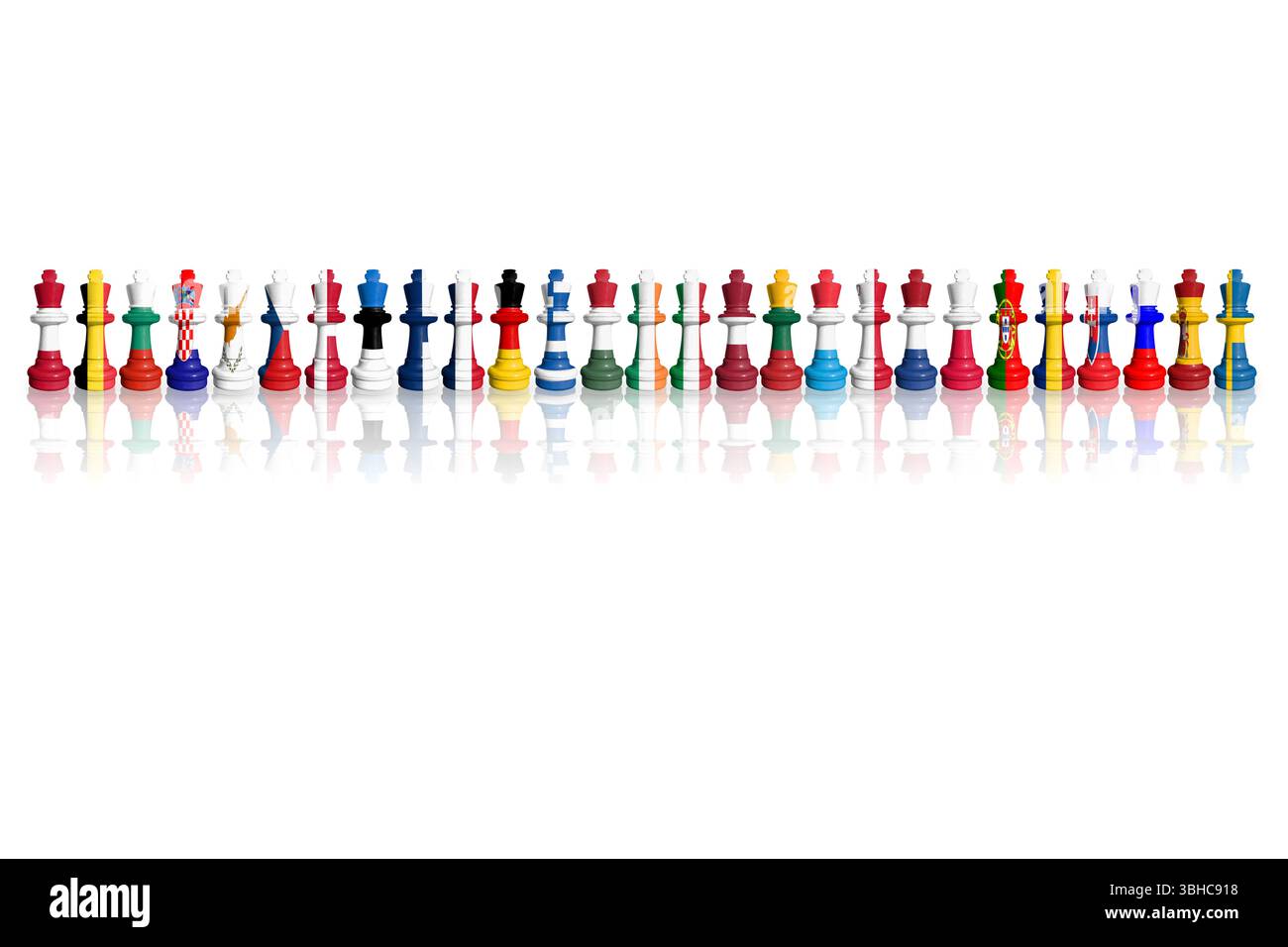 Flags of the world bank Cut Out Stock Images & Pictures - Alamy