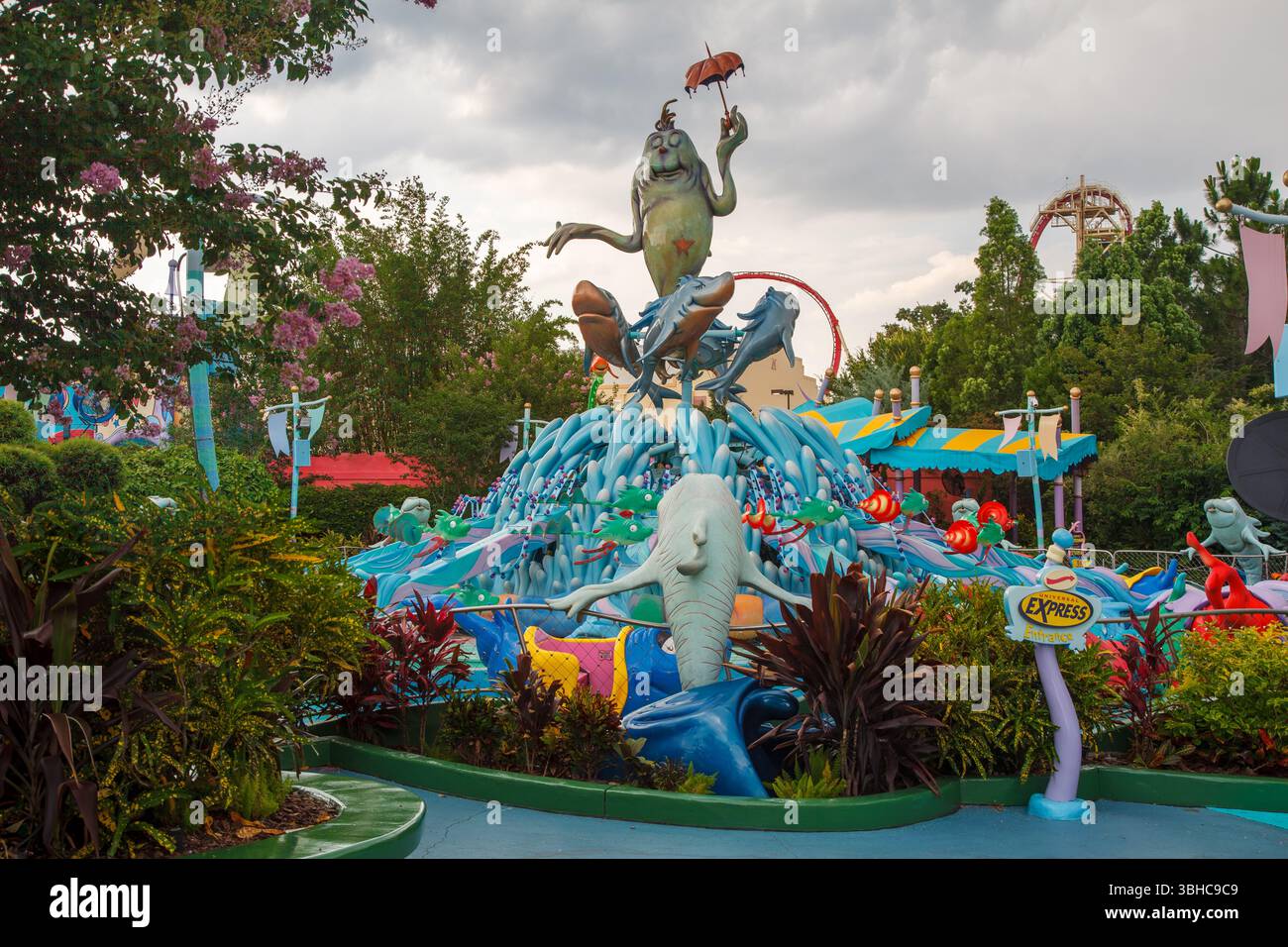 The Seuss Landing, Island of Adventure amusement park, Universal ...