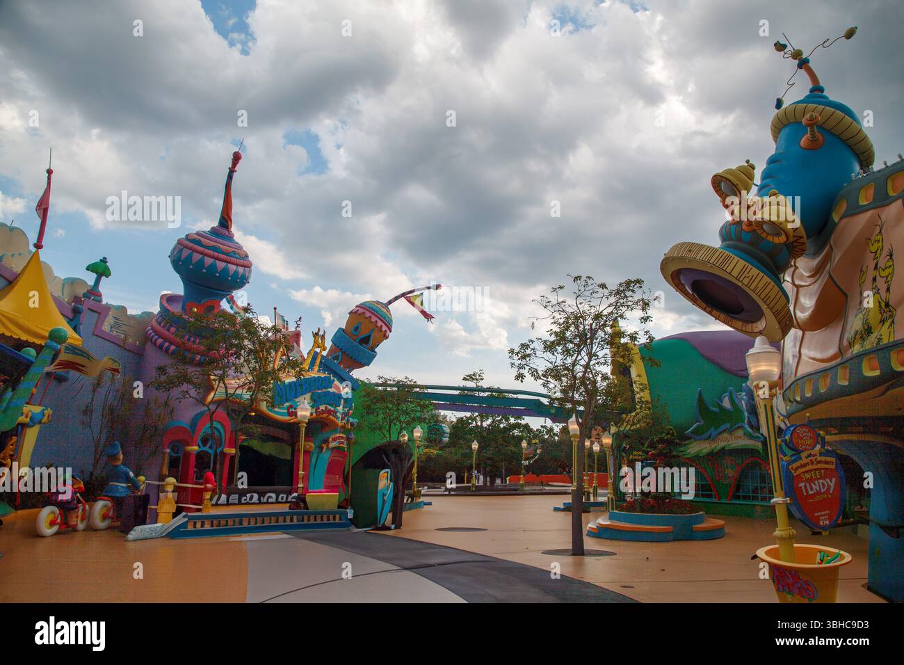 The Seuss Landing, Island of Adventure amusement park, Universal ...