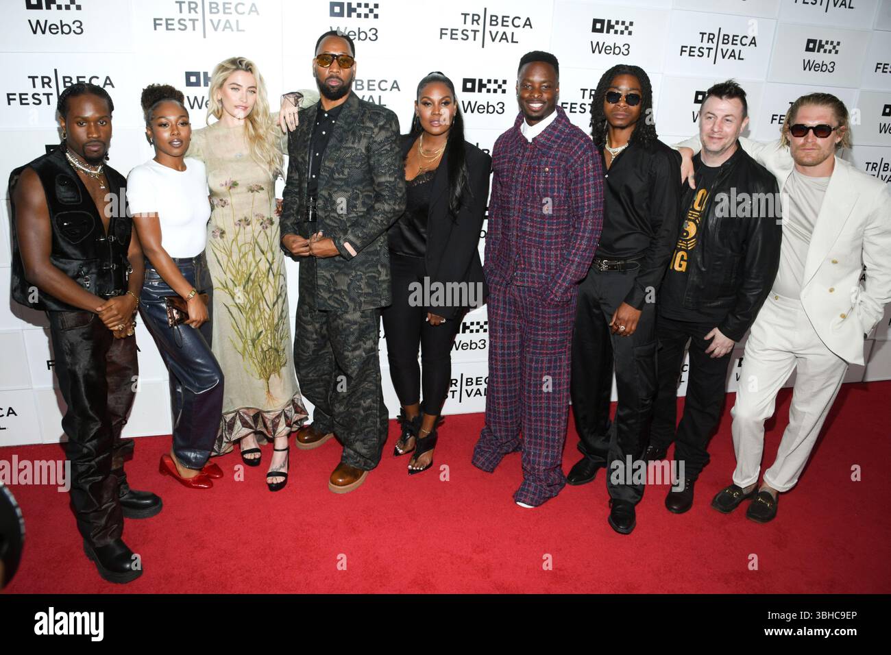 New York, USA. 08th June, 2025. Shameik Moore, Emyri Crutchfield, Paris Jackson, Rza, Talani ...