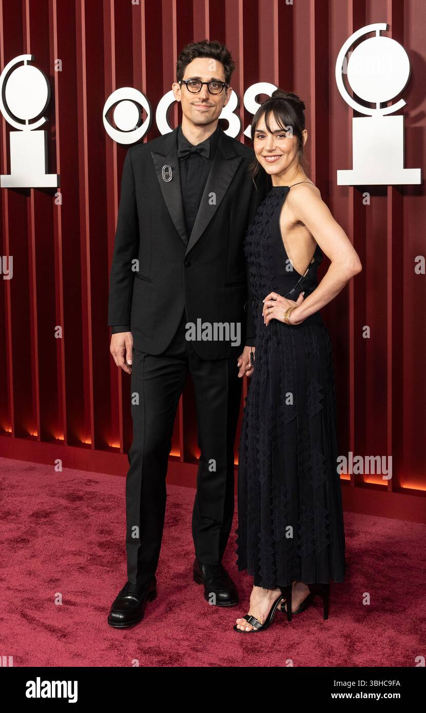 New York, USA. 08th June, 2025. Justin Peck and Patricia Delgado attend ...