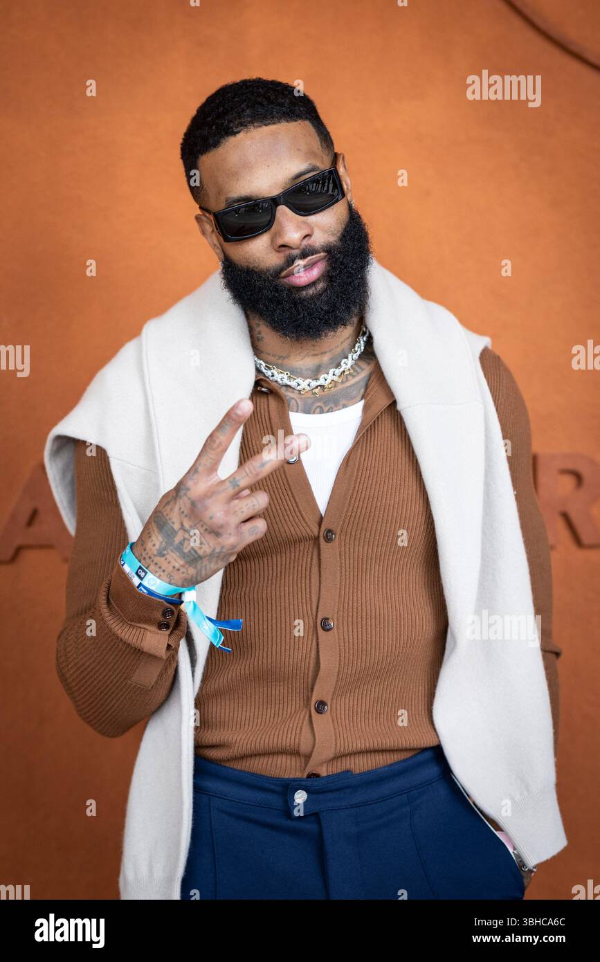 Paris, France. 08th June, 2025. Odell Beckham Jr. at Village for Men's ...