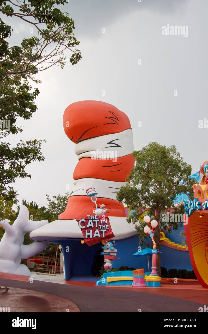 The Seuss Landing, Island of Adventure amusement park, Universal ...