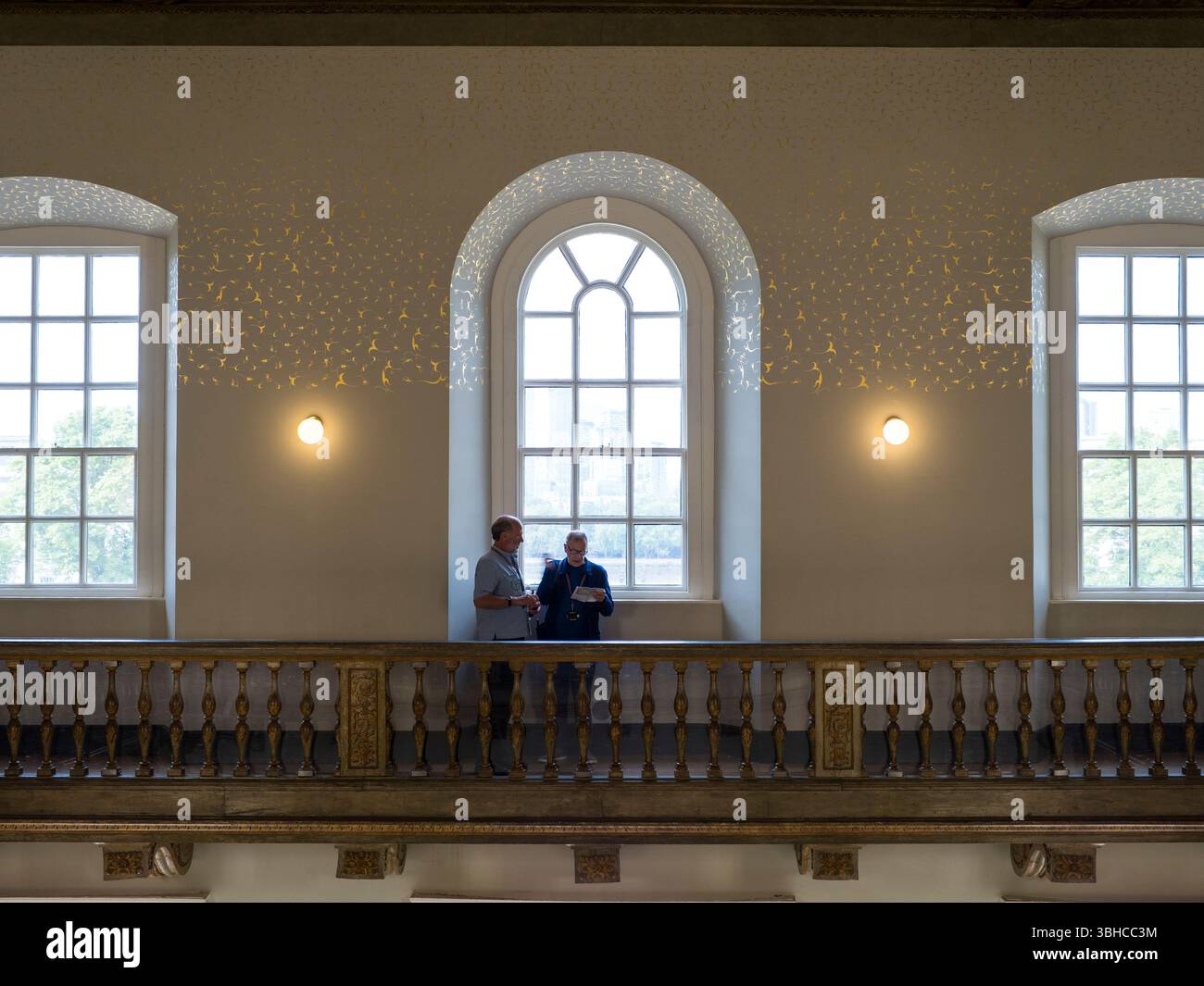 The Great Hall at the, Queens House, Greenwich, London, England, UK, GB ...
