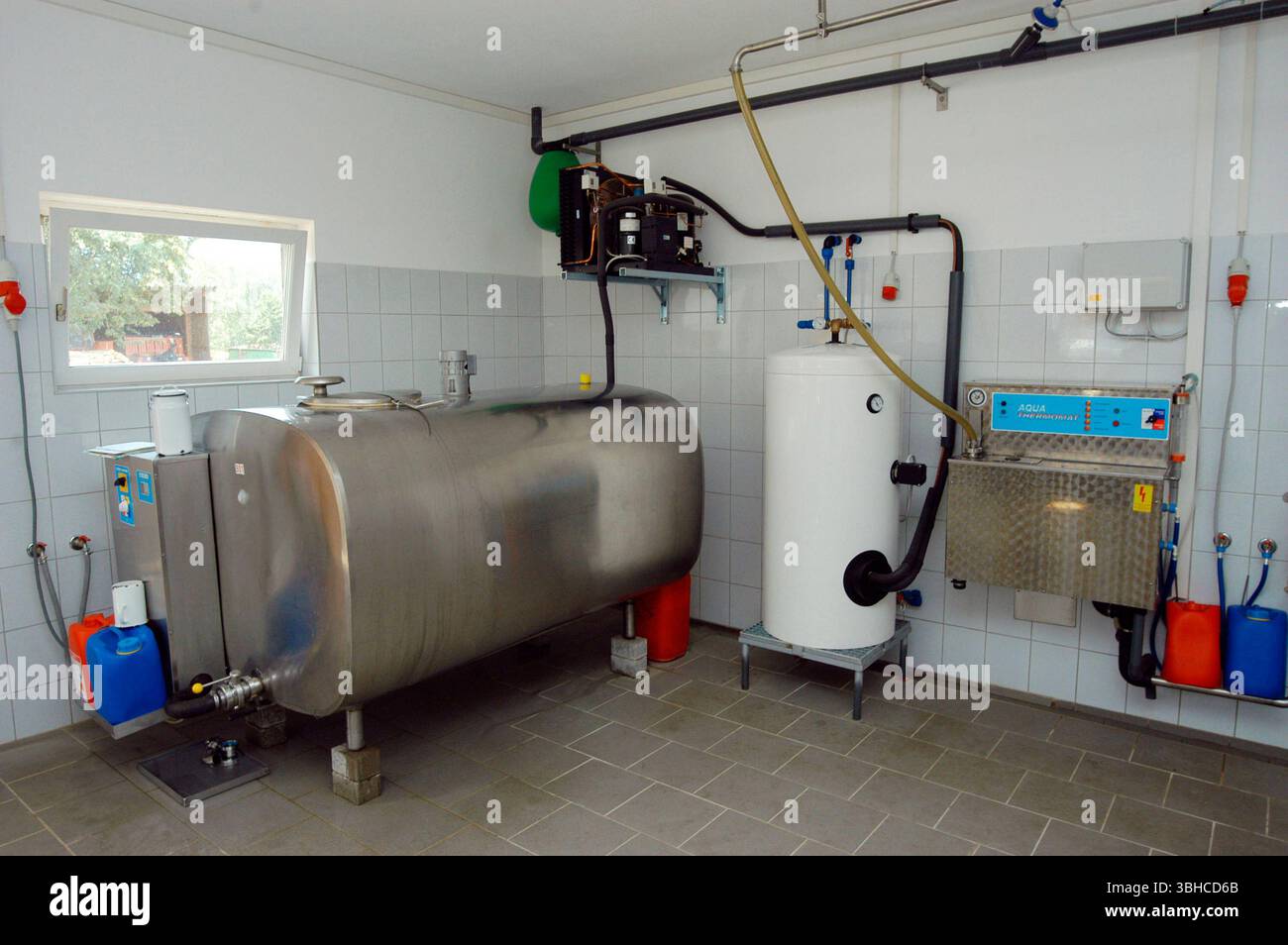 the storage of milk in the dairy industry and agricultural production ...