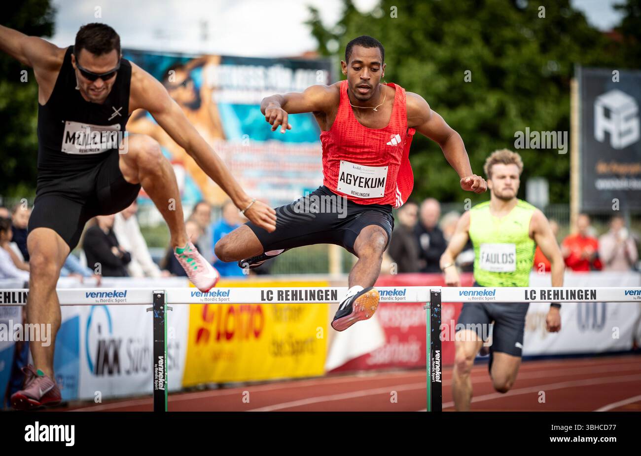 Rehlingen Siersburg, Deutschland. 08th June, 2025. Emil Agyekum (GER ...