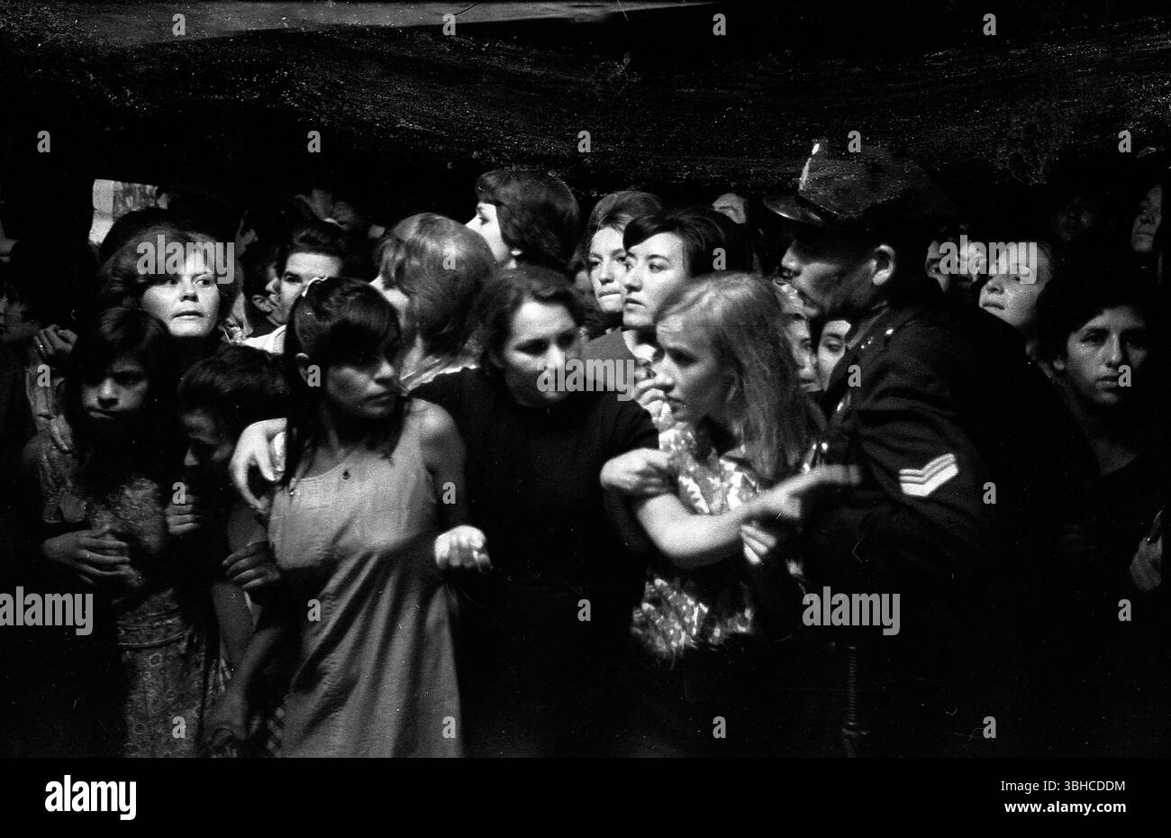 Argentine pop singer and film director Palito Ortega´ fans await at the ...