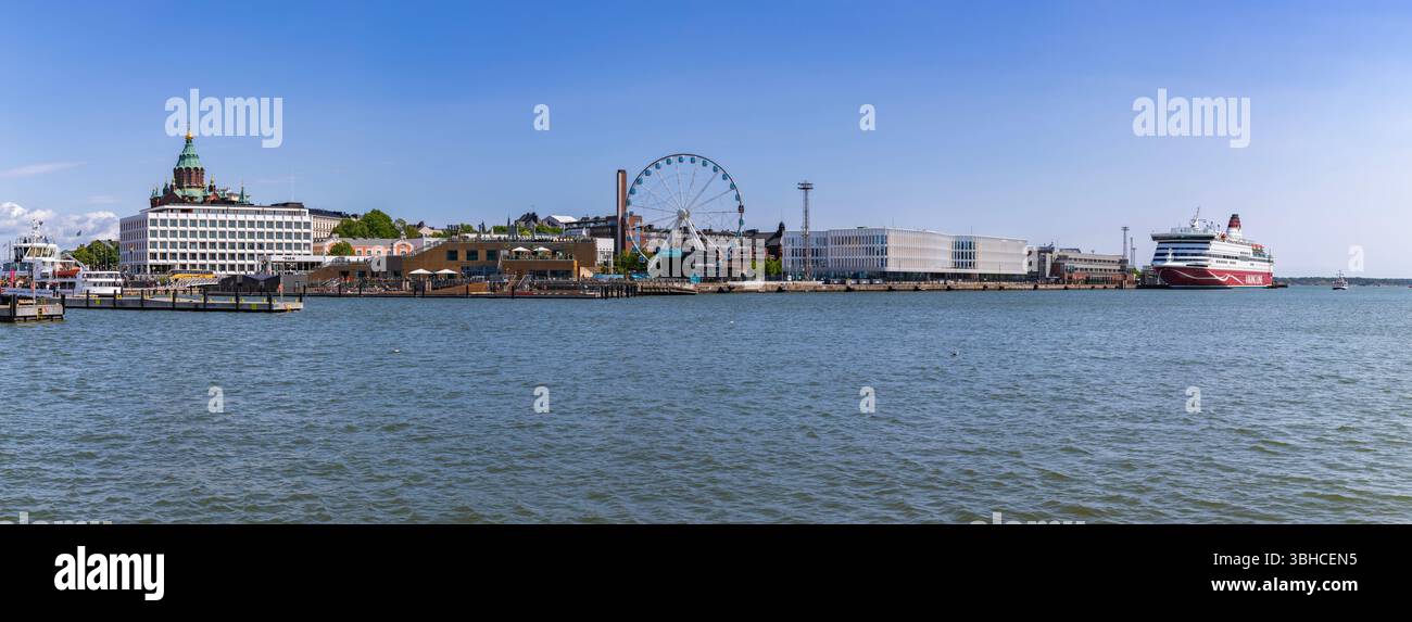 Katajanokka, Helsinki. Solo Sokos Hotel Pier 4, Stora Enso head office ...