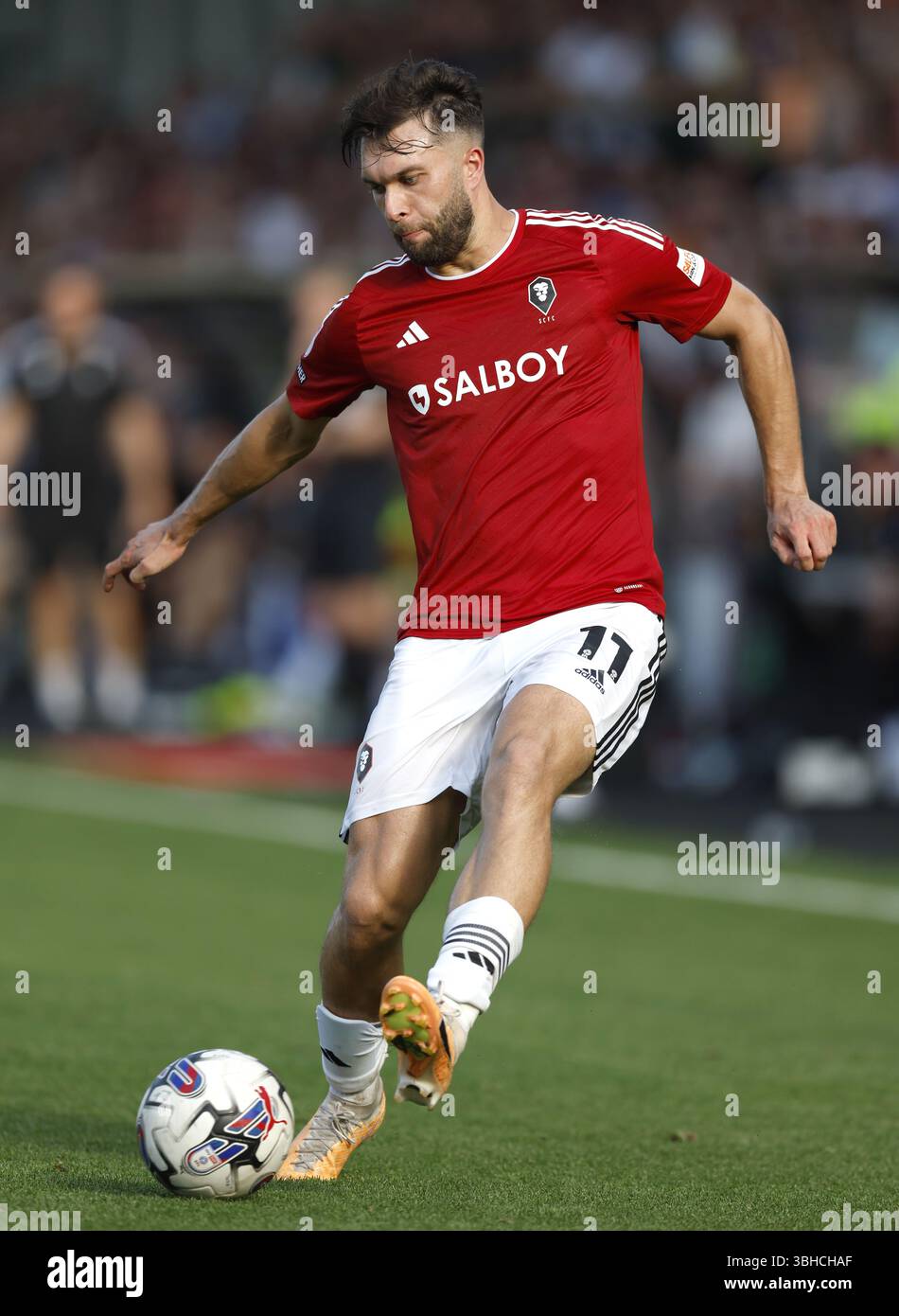 File photo dated 09-09-2023 of Connor McLennan. Livingston have ...