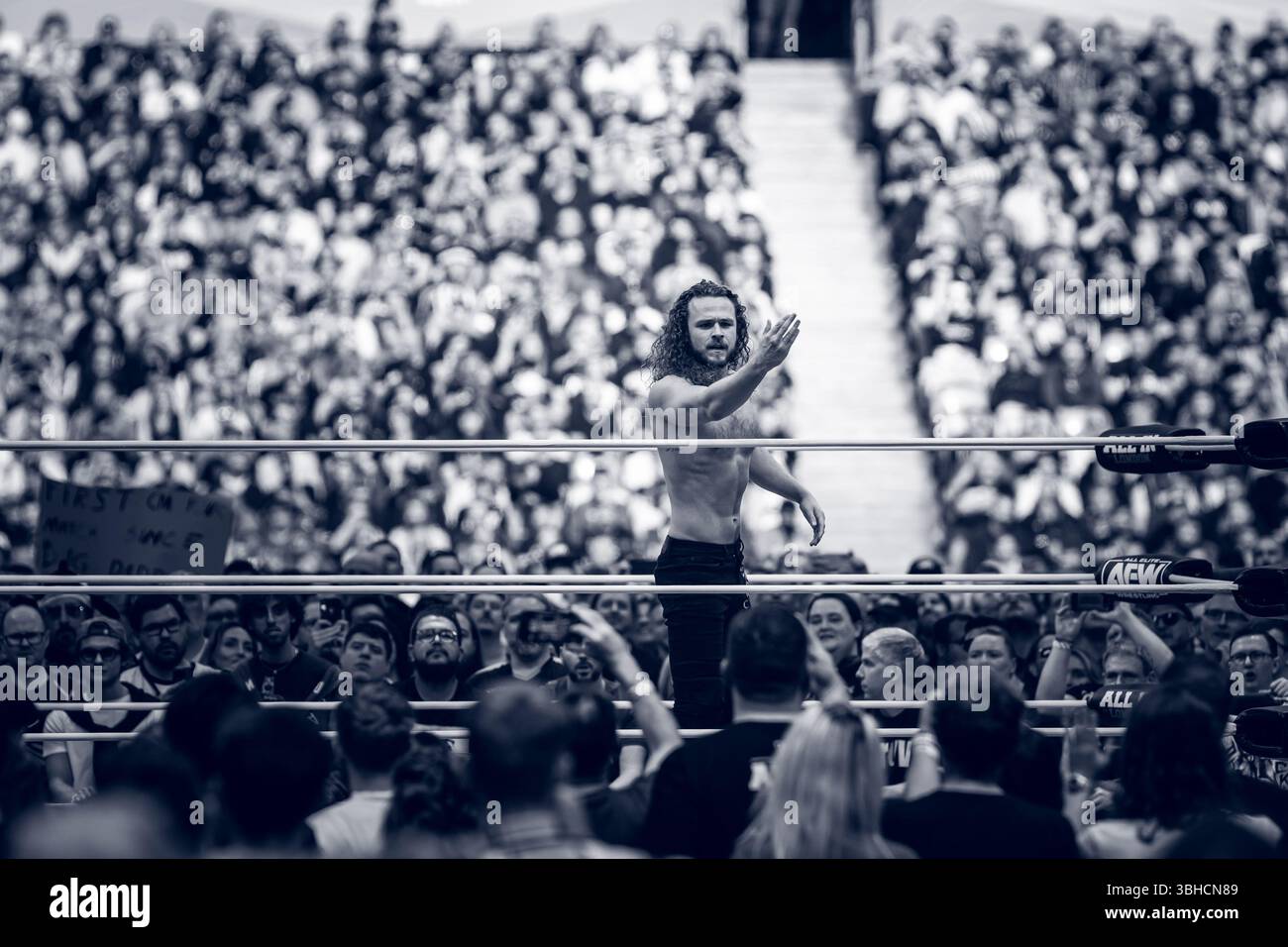 Jack Perry at All Elite Wrestling: All In 2023, at Wembley Stadium ...