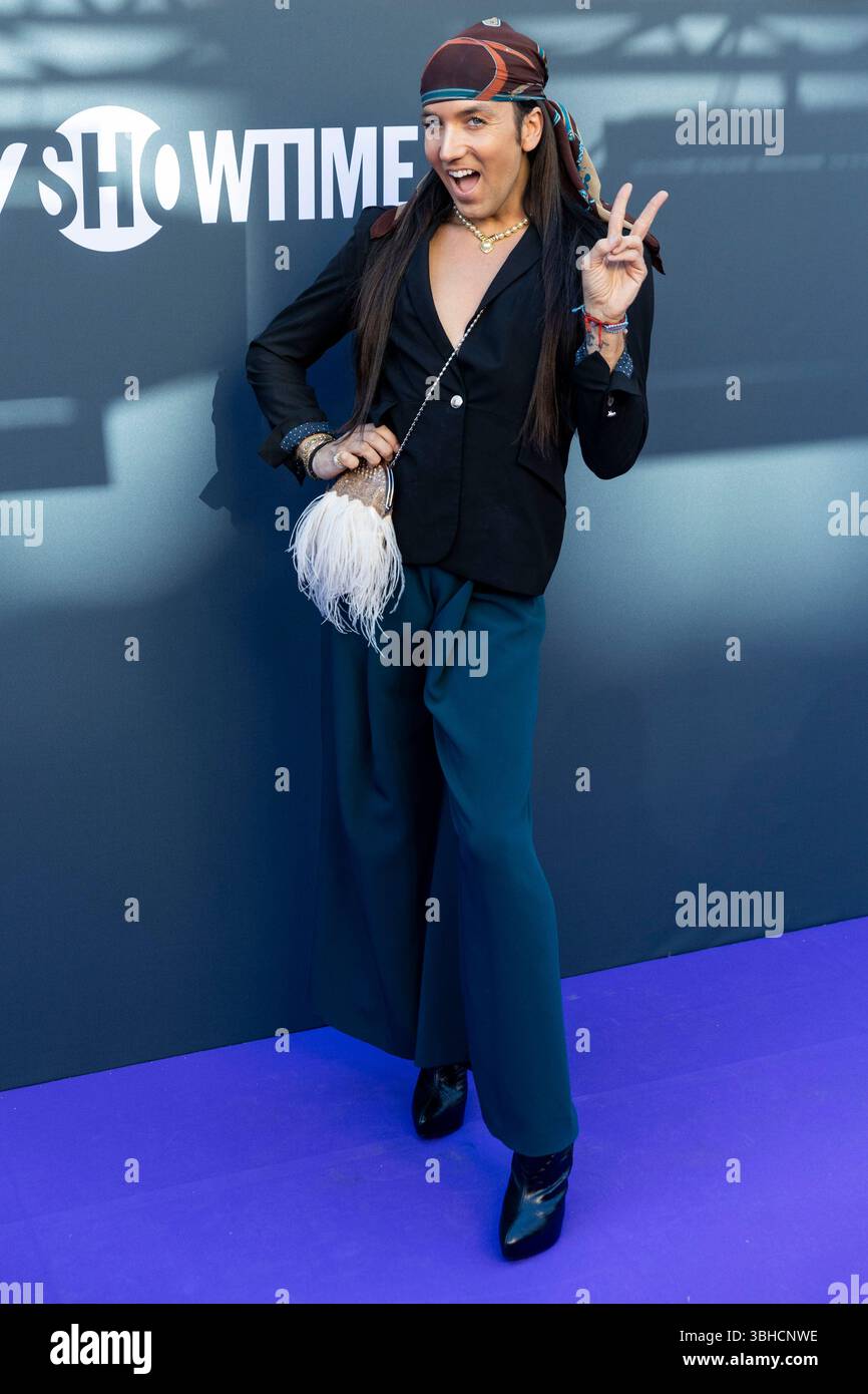 Aless Gibaja attended 'Matices' Photocall at Callao Cinema. (Photo by ...