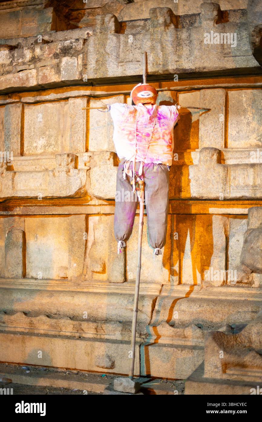 Evil Doll For Holika Dahan, Ritual Bonfire On The Evening Before The ...