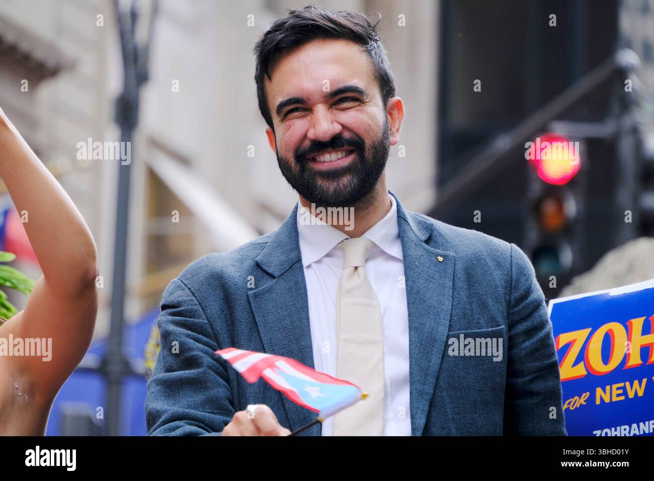 New York, NY, USA. 8th June, 2025. Zohran Mamdani at the 2025 National ...