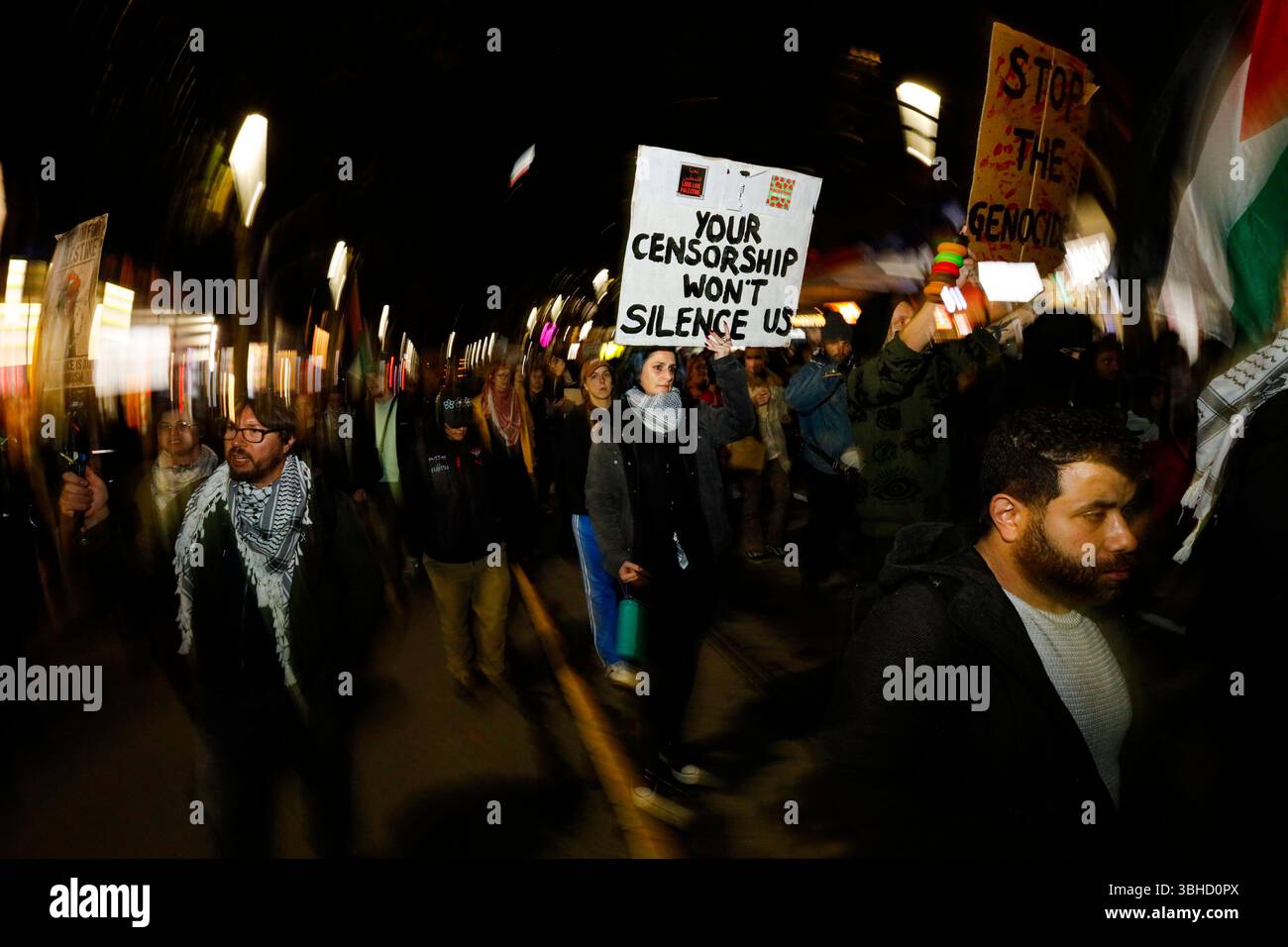A protester holds a placard during the rally. Protesters gathered in ...