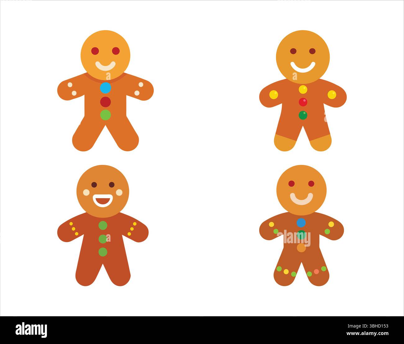 Gingerbread baking boy Stock Vector Images - Alamy