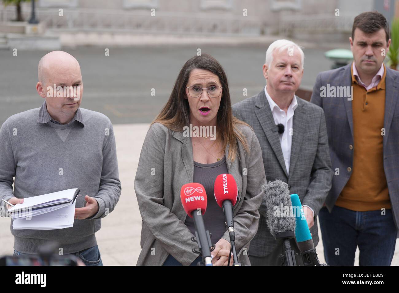 (left to right) (left to right) Paul Murphy from People Before Profit ...