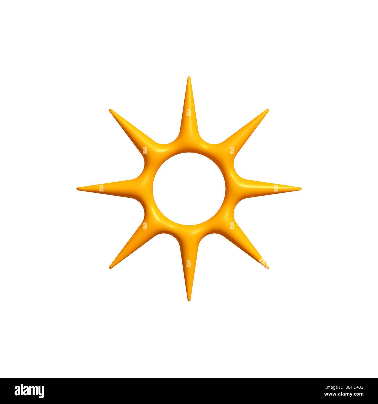 Open flower spikes Stock Vector Images - Alamy