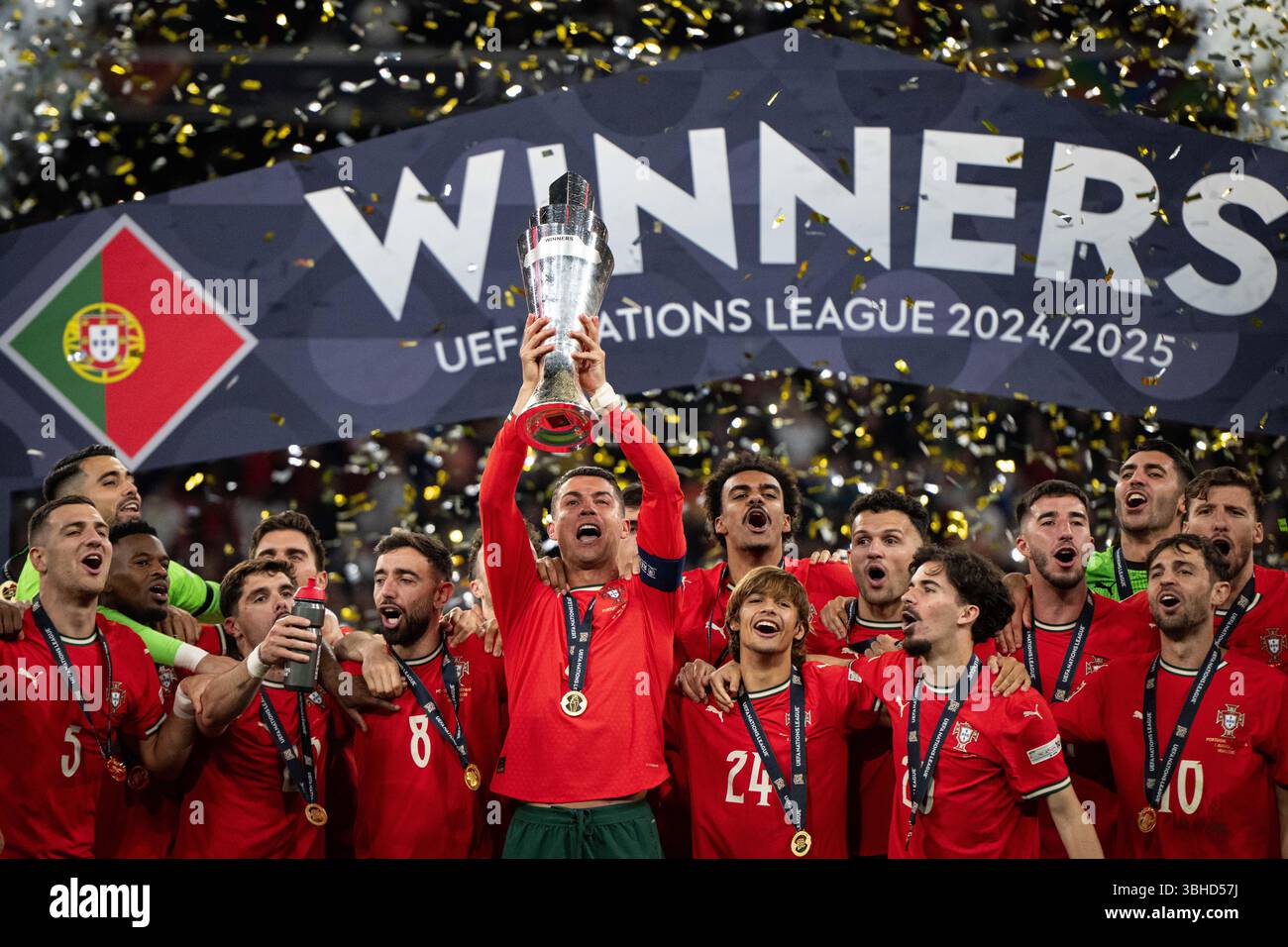 Munich, Germany. 09th June, 2025. MUNICH, GERMANY - JUNE 08: Cristiano ...
