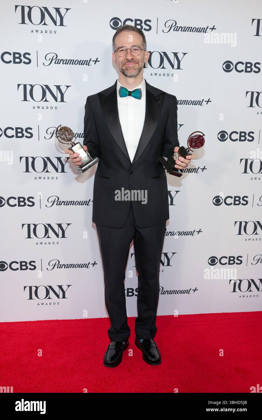 Hue Park in the press room for The American Theatre Wing s 78th Annual ...