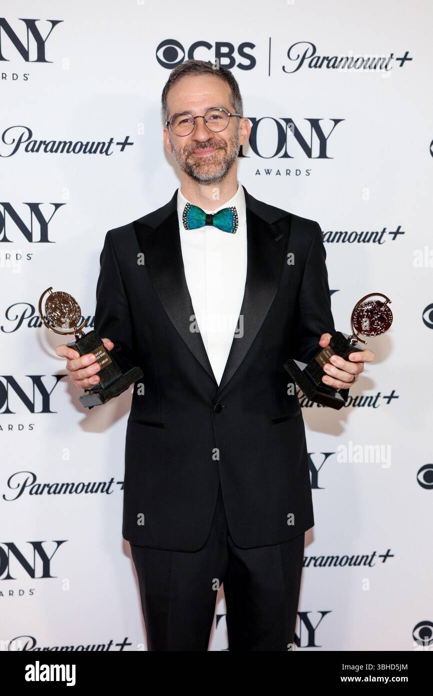 Hue Park in the press room for The American Theatre Wing s 78th Annual ...