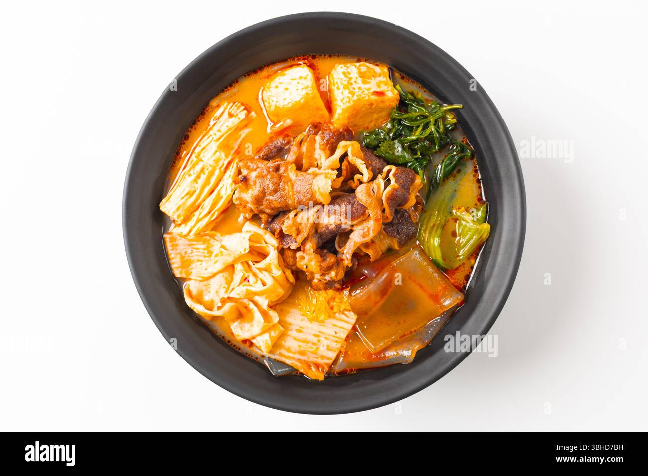 Traditional chinese soup beef Cut Out Stock Images & Pictures - Alamy