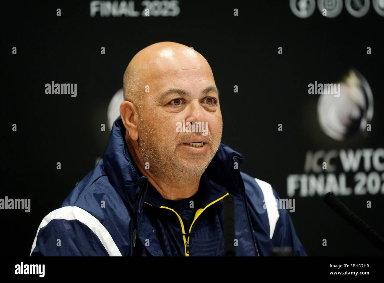 South Africa head coach Shukri Conrad during a press conference at Lord ...