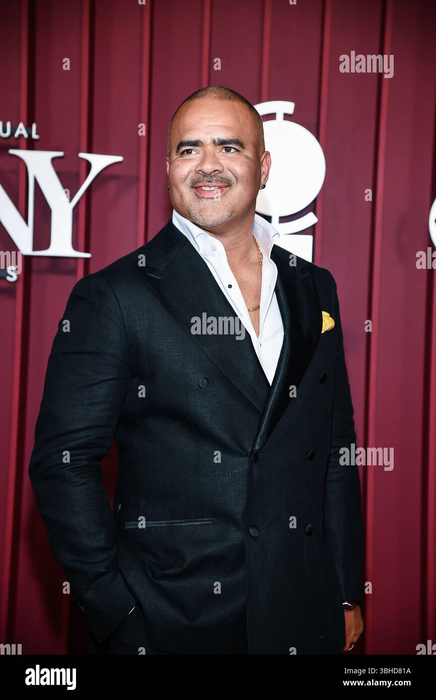 New York, USA. 08th June, 2025. Clark Jackson walking on the red carpet ...