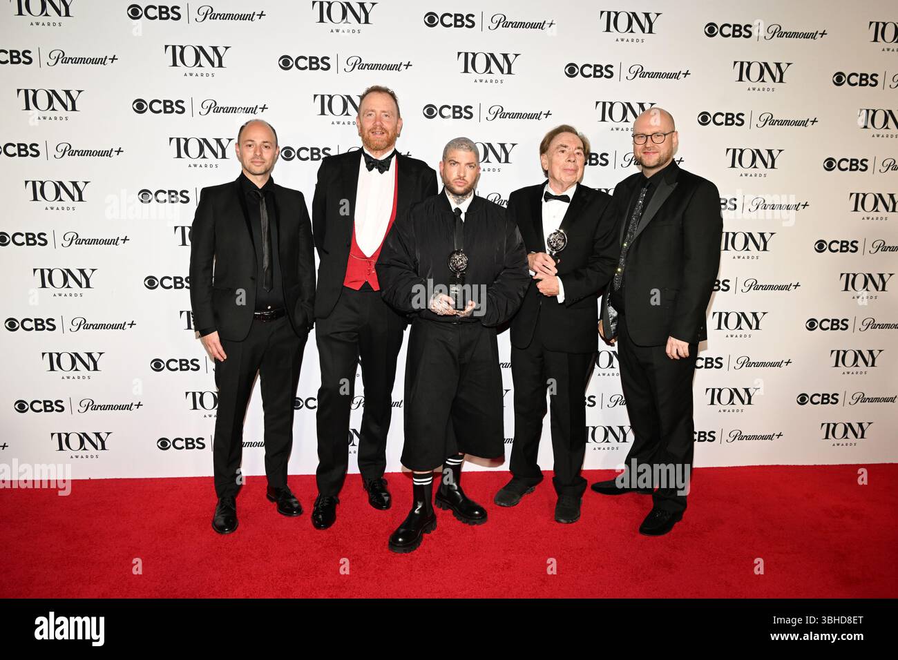 New York, USA. 08th June, 2025. Gavin Kalin, Adam Speers, Jamie Lloyd ...