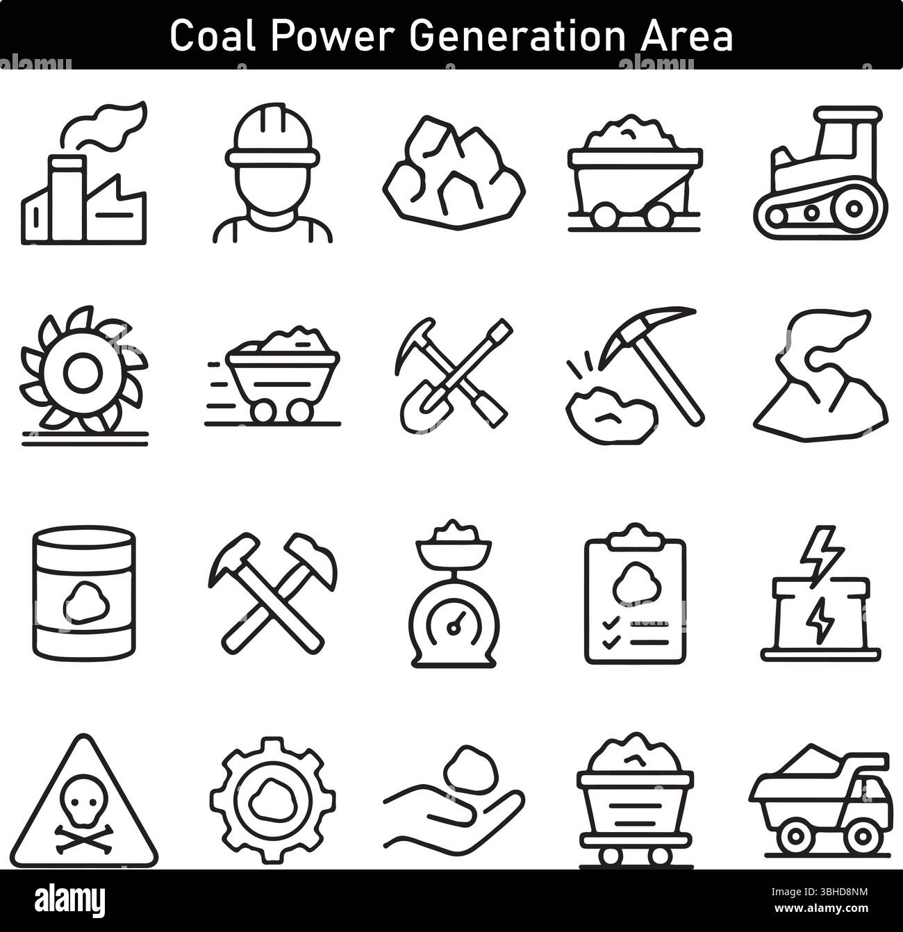 Operation coal shovel Stock Vector Images - Alamy