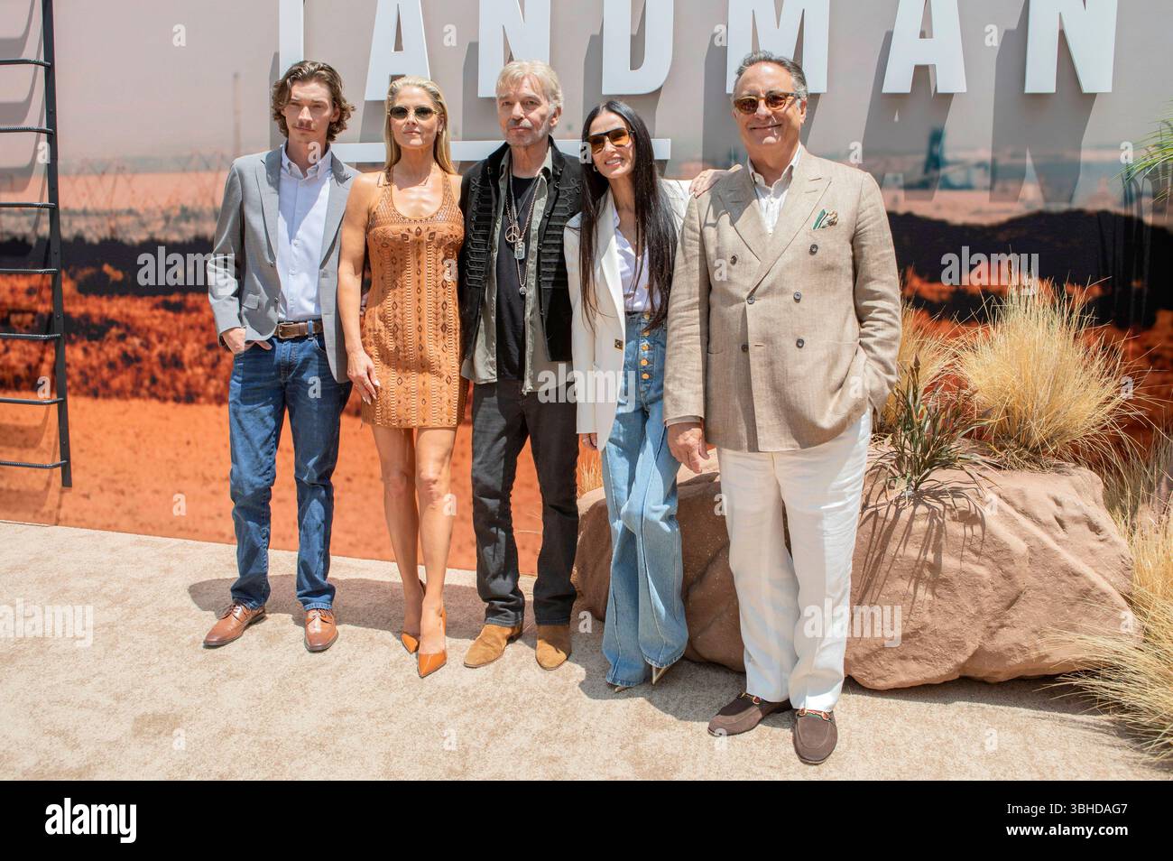 Jacob Lofland, Ali Larter, Billy Bob Thornton, Demi Moore und Andy Garcia beim Emmy For Your ...