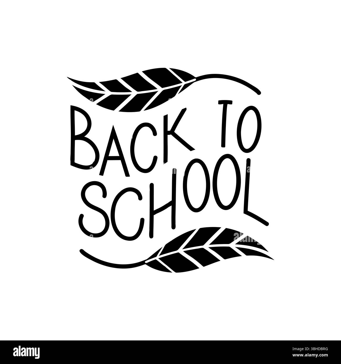 Hand drawn black lettering hi-res stock photography and images - Alamy