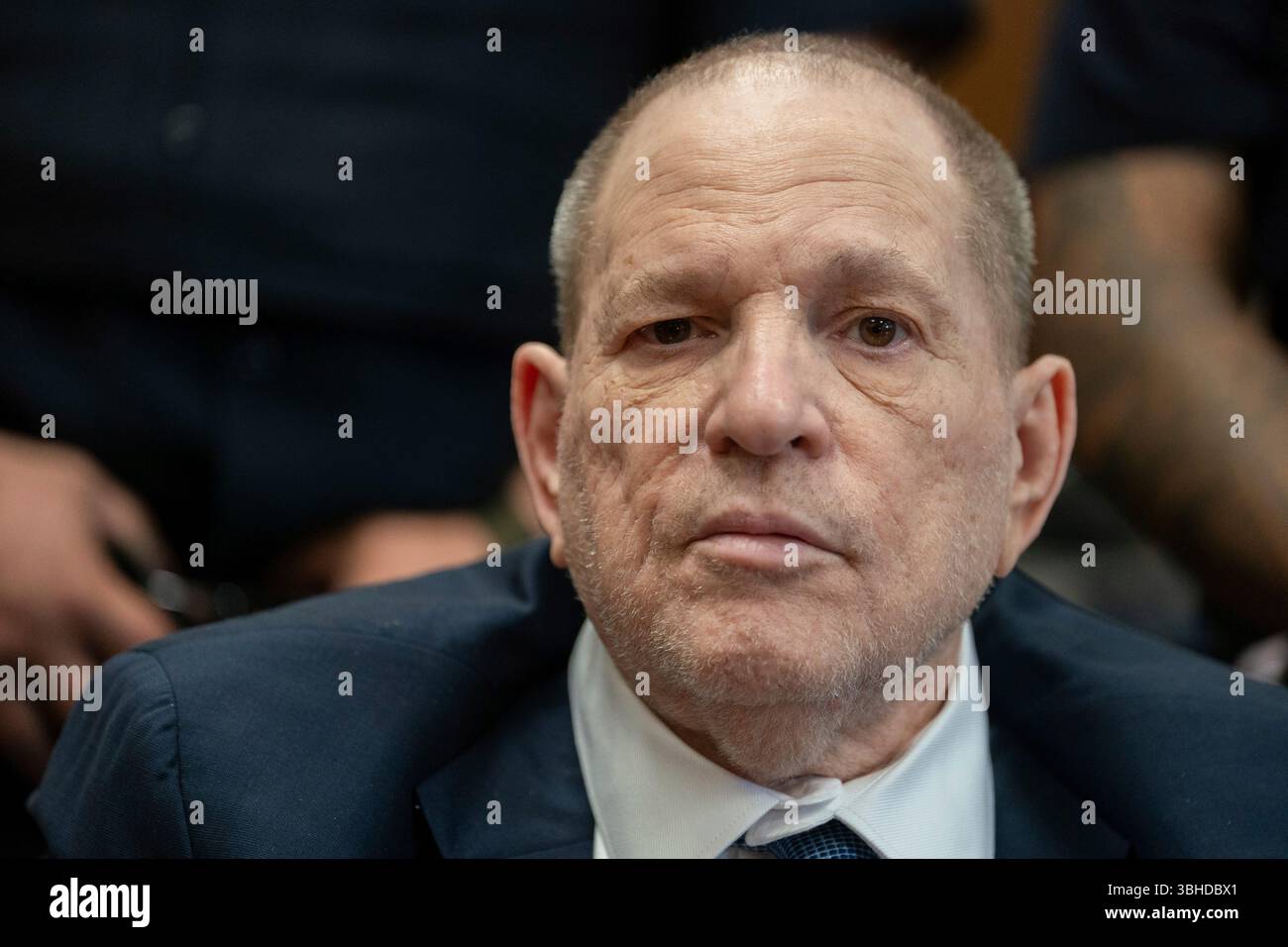 Harvey Weinstein appears in state court in Manhattan for his retrial ...