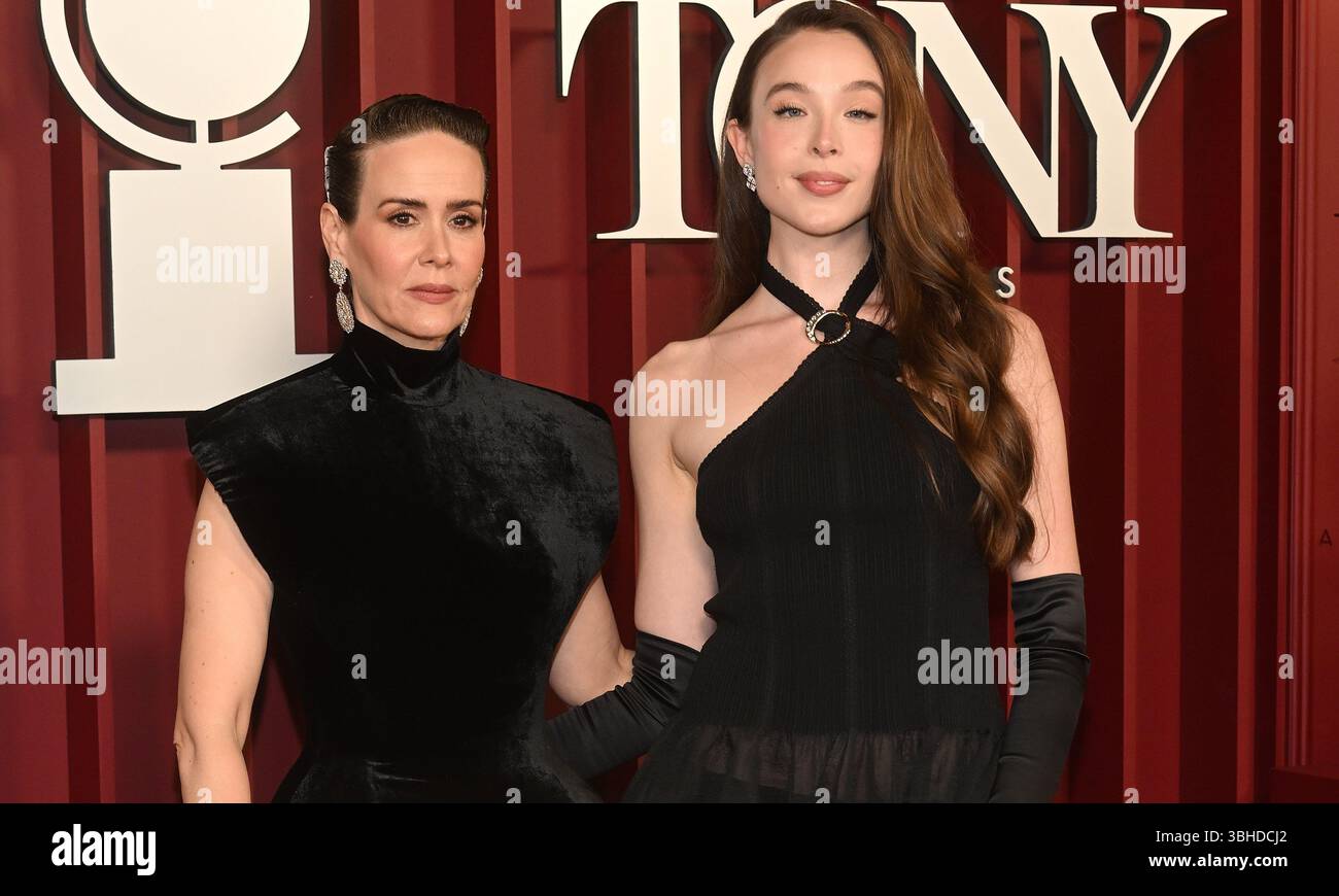 New York City, USA. 09th June, 2025. Sarah Paulson, Ella Beatty attend ...