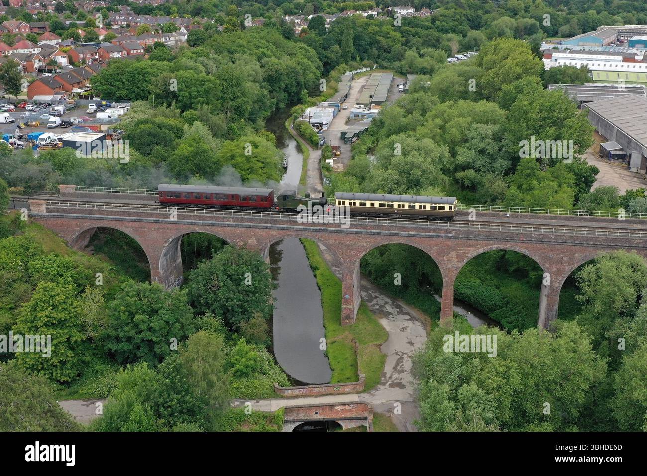 GWR Steam loco 1450 with Great Wester Autocoaches coupled as an ...