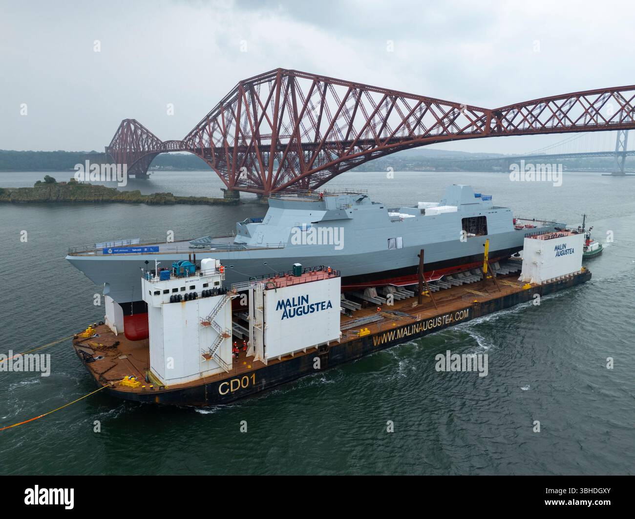 South Queensferry, Scotland, UK. 9th June 2025. HMS Venturer, a new ...