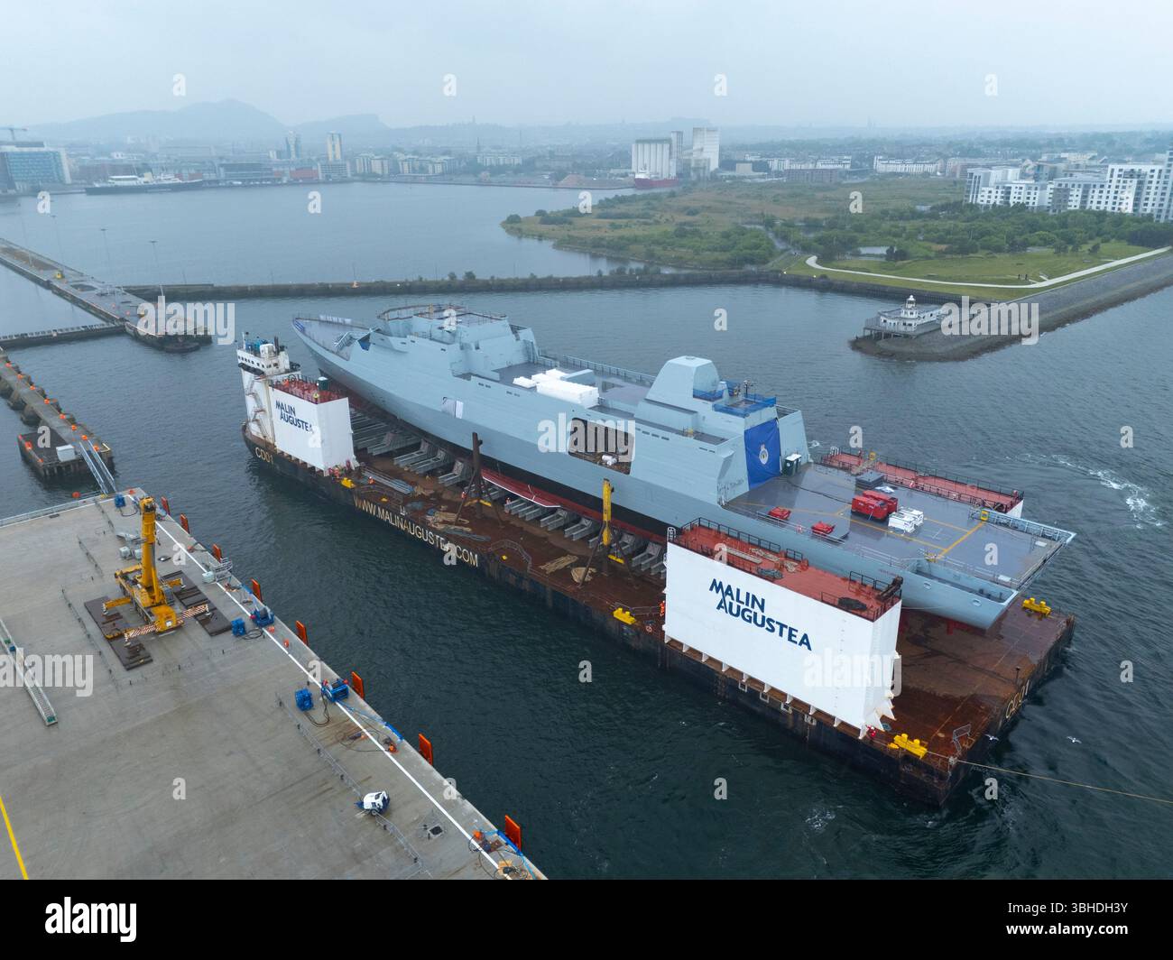 Leith, Edinburgh, Scotland, UK. 9th June 2025. HMS Venturer, a new Type ...