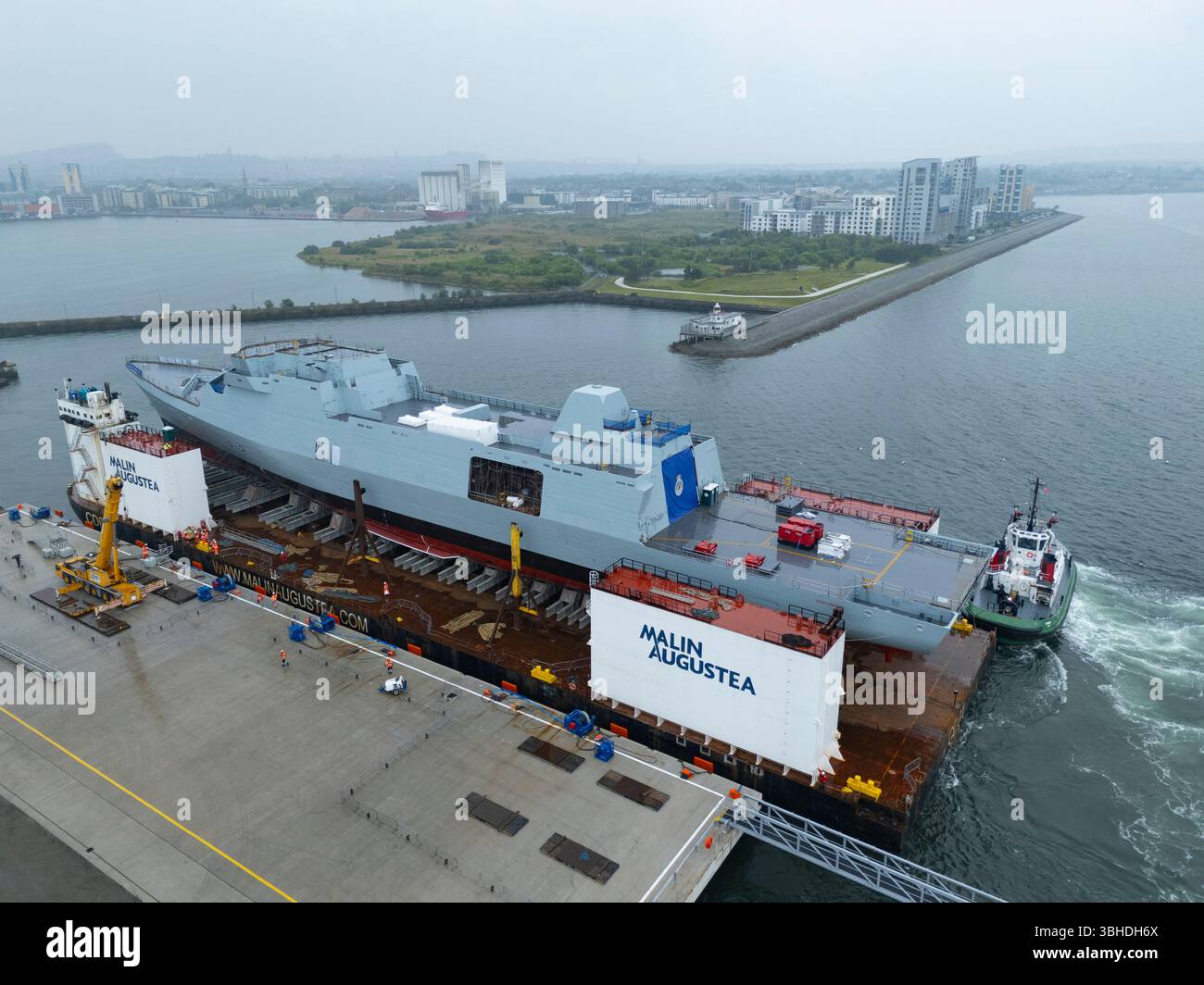 Leith, Edinburgh, Scotland, UK. 9th June 2025. HMS Venturer, a new Type ...