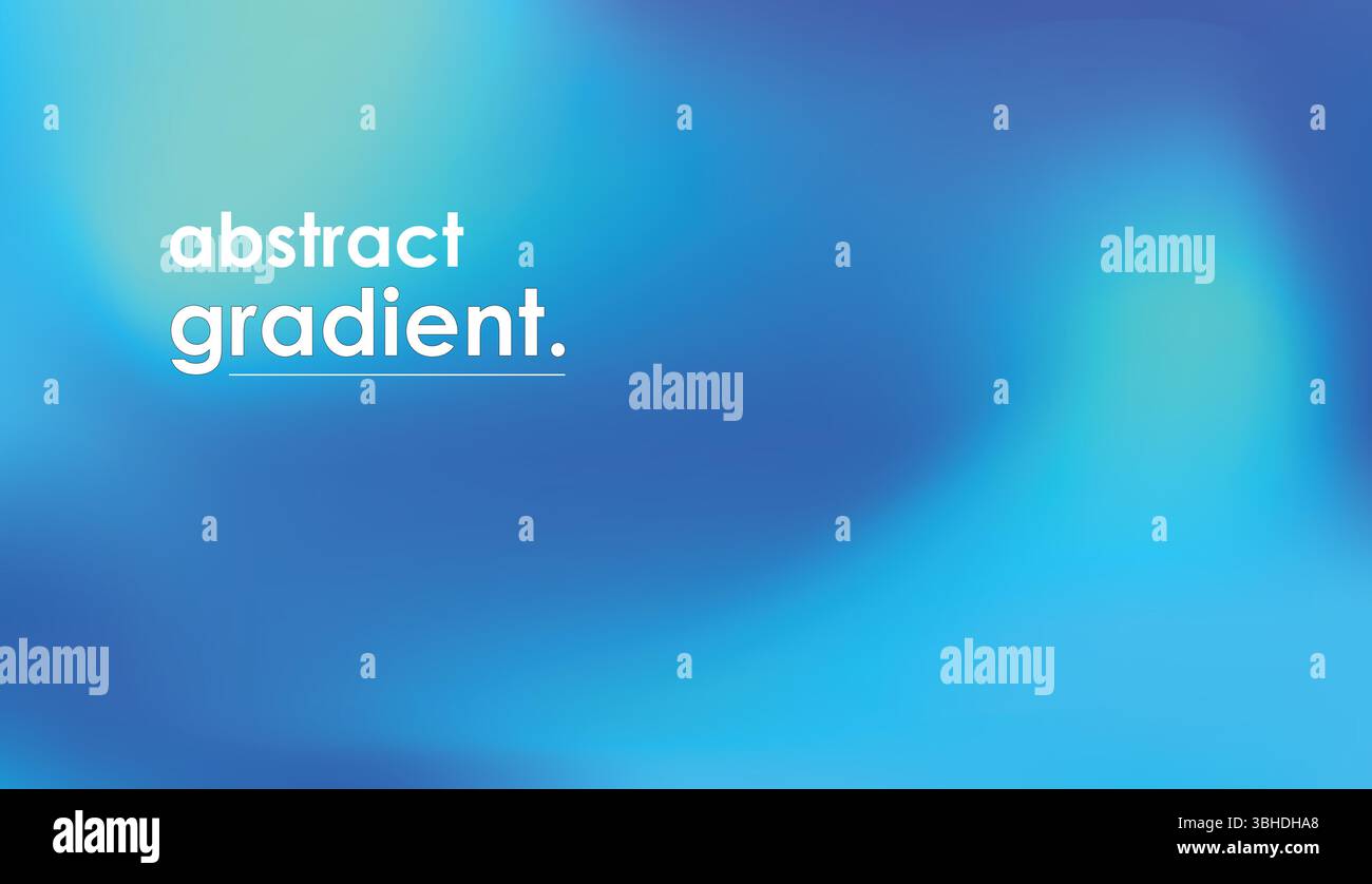 Abstract Blue Gradient Background - Smooth Modern Digital Design Stock ...