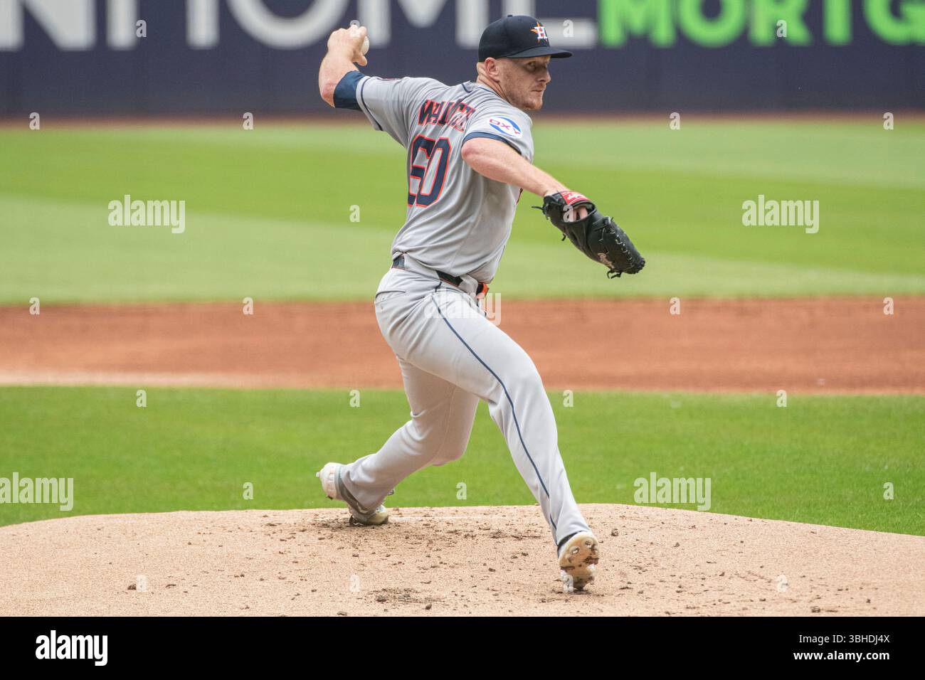 Houston Astros starting pitcher Brandon Walter delivers against the ...