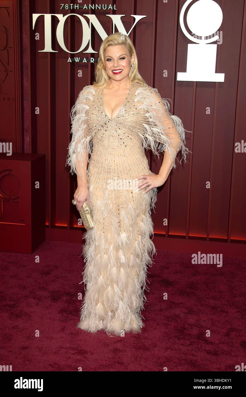 Megan Hilty bei der Verleihung der 78. Tony Awards 2025 in der Radio ...