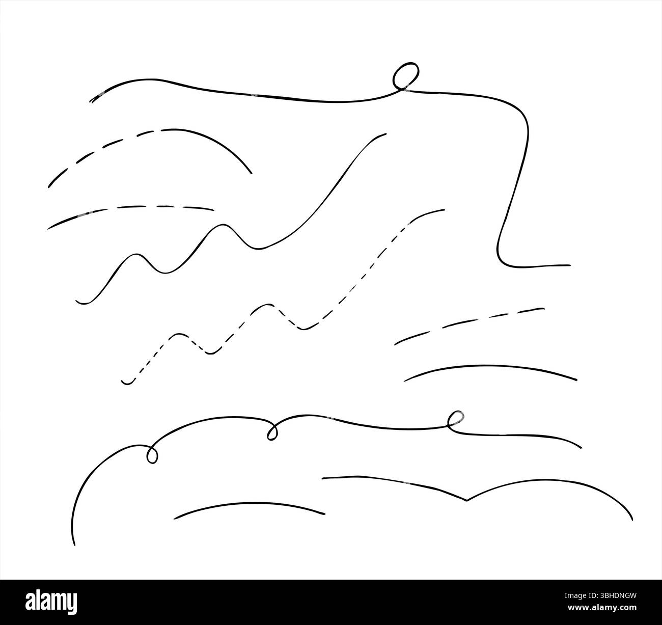 Line graph solid white hi-res stock photography and images - Alamy