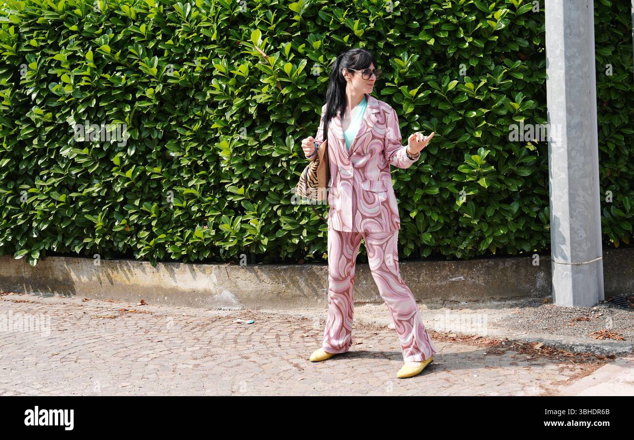 Pavia, Italy. 09th June, 2025. Garlasco, The Ris returns to the Villa ...