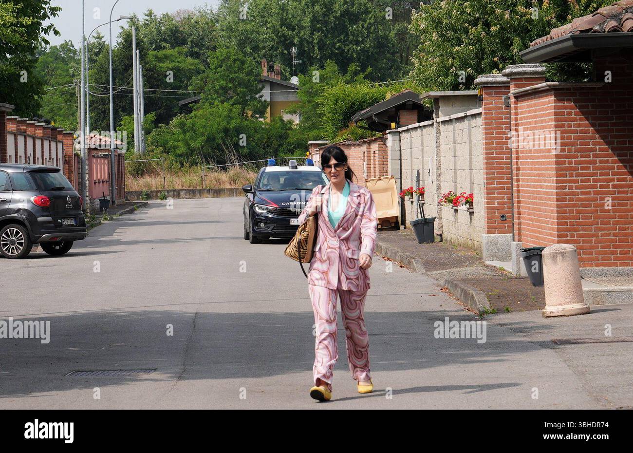 Pavia, Italy. 09th June, 2025. Garlasco, The Ris returns to the Villa ...