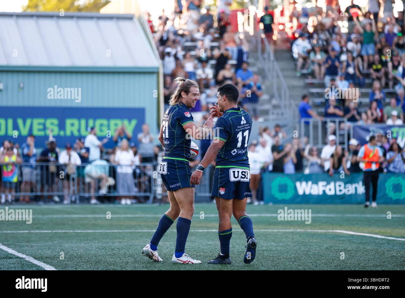 Tukwila, Washington, USA. 8th June, 2025. NICK BOYER and JADE STIGHLING ...