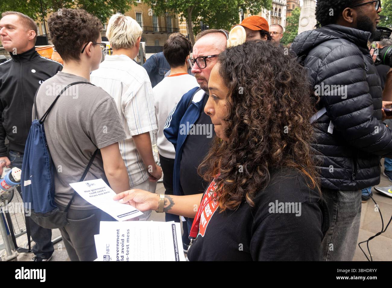 London Downing Street, UK. 9th June 2025. National Pensioners ...
