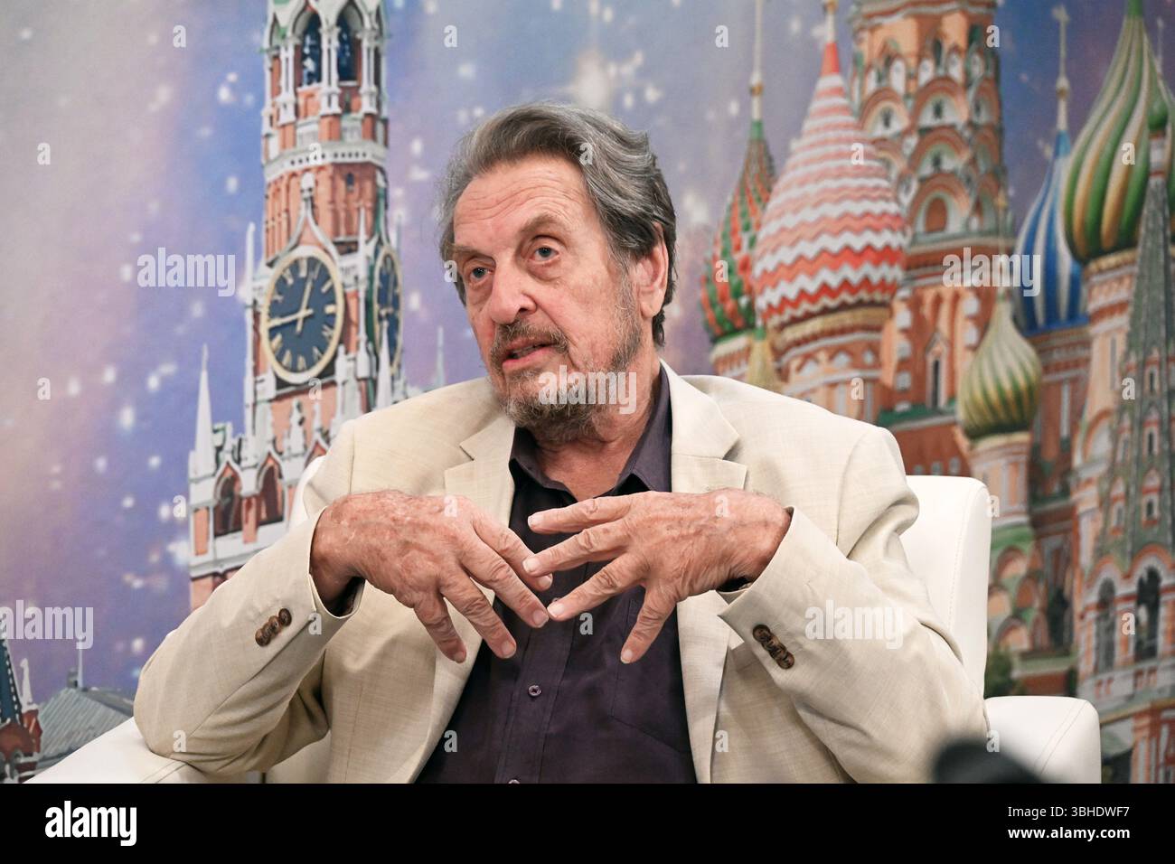 Moscow, Russia. 09th June, 2025. Father of the founder and CEO of ...